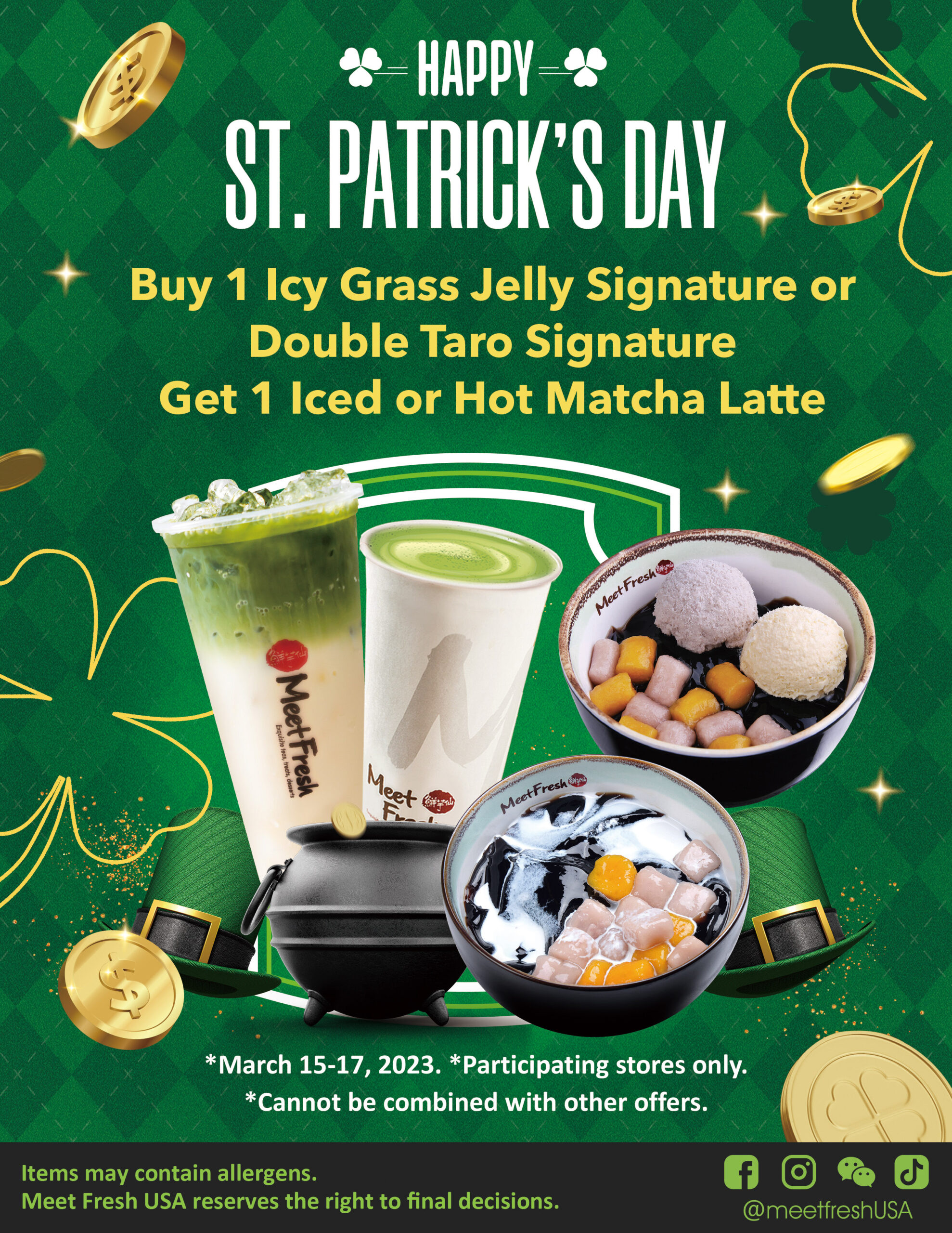 Promotion - Meet Fresh USA | Exquisite teas, treats, and desserts