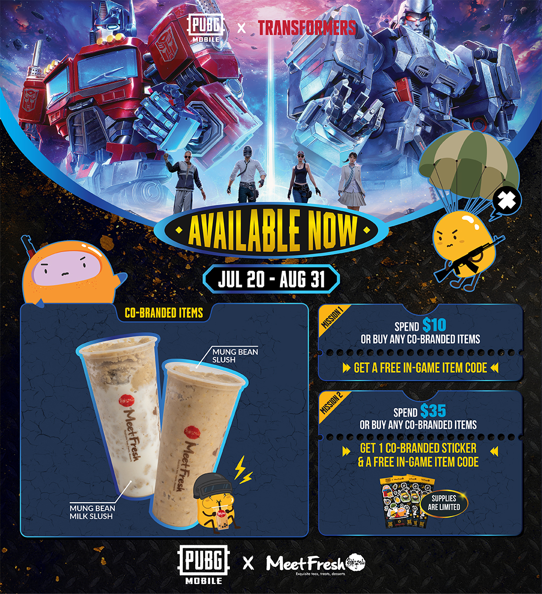 PUBG MOBILE X Meet Fresh: The Flavor Drop You Didn’t See Coming 🎮 ...